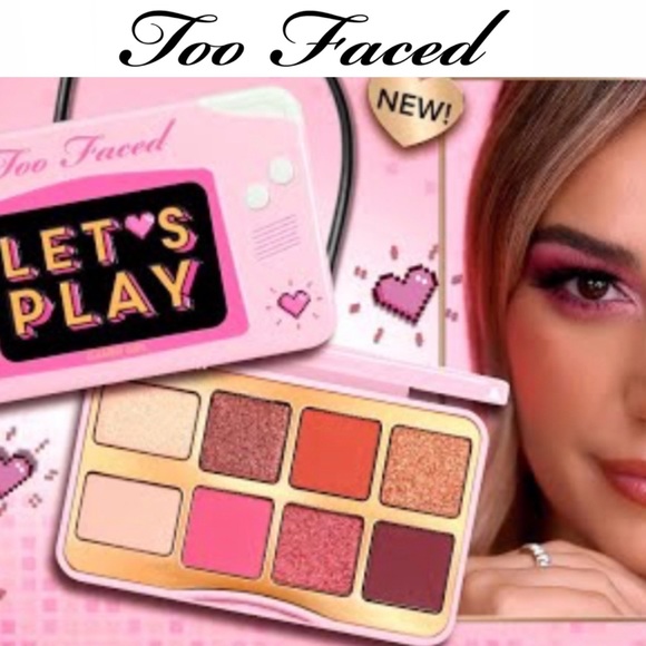 Too Faced | Makeup | Too Faced Lets Play Eyeshadow Palette | Poshmark